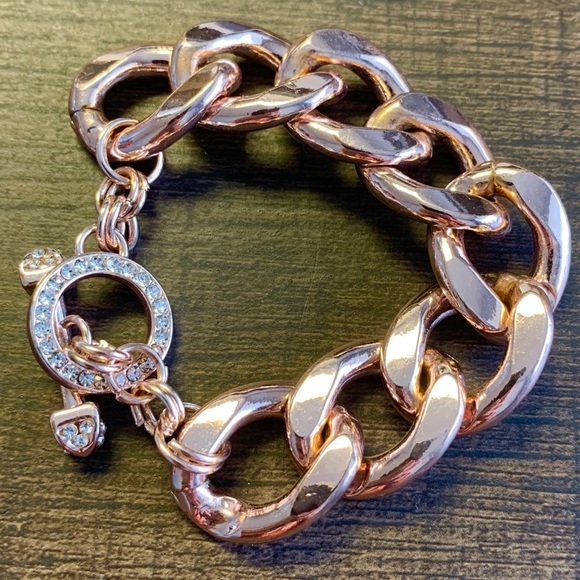 Jewelry | Rose Gold Chained Bracelet | Poshmark